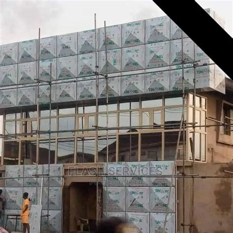 Wall Cladding 3d Cladding Aluco Board Cladding In Lekki Building And Trade Services Flash