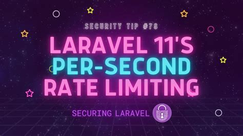 Laravel News On Linkedin Security Tip 78 Laravel 11s Per Second