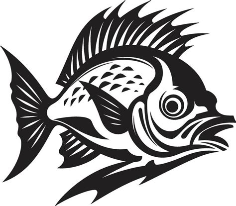 Fish Stencil Vector Art Icons And Graphics For Free Download