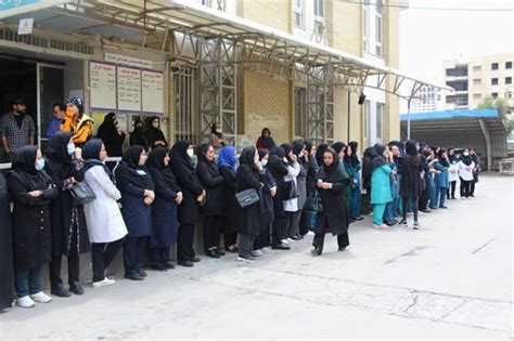 مرکز آموزشی درمانی حضرت علی اصغرع مراسم تشیع و وداع با همکار ارجمند