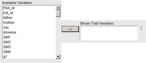 binary trait variables
