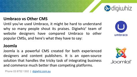 Ppt Comparison Of Umbraco And Other Cms Platforms Powerpoint Presentation Id 10669683