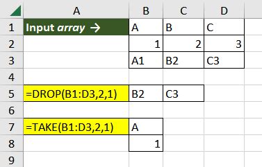 Excel DROP Function How To Use