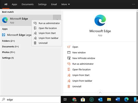 How To Uninstall Microsoft Edge Browser In Windows 10