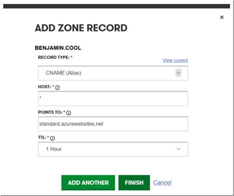 Mapping A Wildcard Domain Name To An Azure App Services Web App Website The Best C