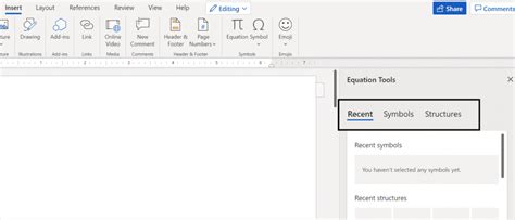 How To Insert Equation In Word Online WordOnlineTips Com