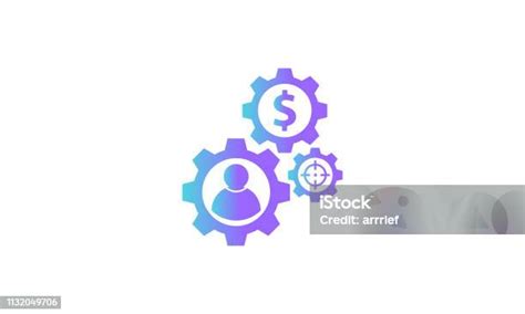 벡터 아이콘입니다 기어 아이콘 개념을 설정 합니다 현대 그라데이션 스타일 벡터 아이콘 3차원 형태에 대한 스톡 벡터 아트 및 기타 이미지 3차원 형태 그래픽 사용자