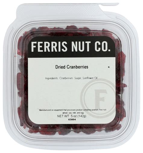 Ferris Eb Cranberries Dried Case Of 12 5000 Oz
