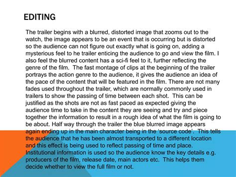 Theatrical Trailer Analysis Source Code Pptx