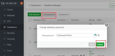 problem error to connect database pls check database status aapanel