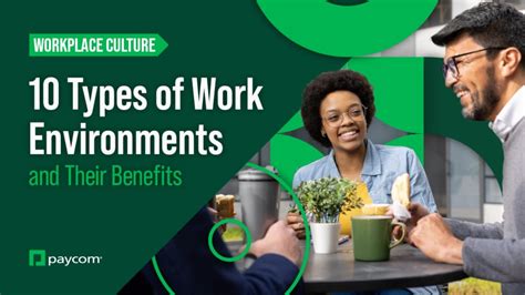 10 Types Of Work Environments And Their Benefits Paycom Blog