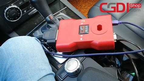 CGDI Prog MB Test Report Program New Key To Benz C W Successfully