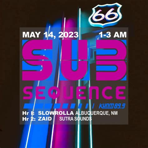 Stream Sub Sequence Mix By Slowrolla Listen Online For Free On Soundcloud