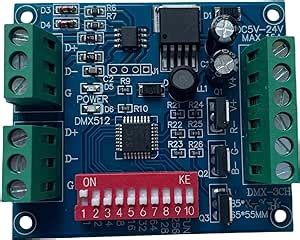 Amazon Com Channel DMX Controller Driver DMX Decoder A For RGB LED Musical Instruments