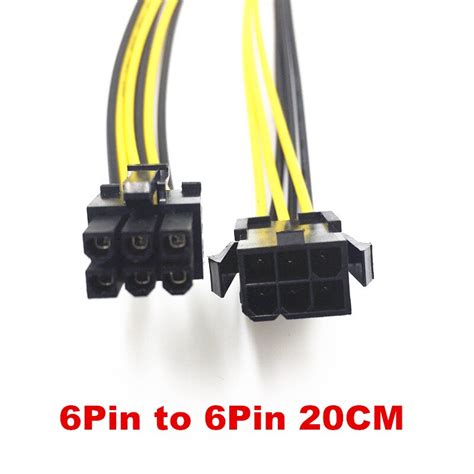 Pci E Pcie 8pin 6 2 Female To Gpu 8pin Male Powe Vicedeal