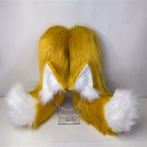 Yellow Tails Fox Cosplay Etsy