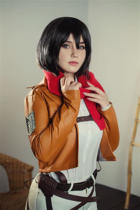 Mikasa Cosplay By Me Shingekinokyojin