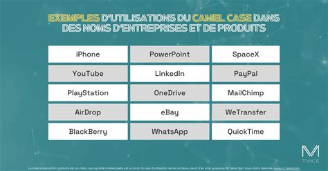 Camel Case Définition Glossaire M Twice