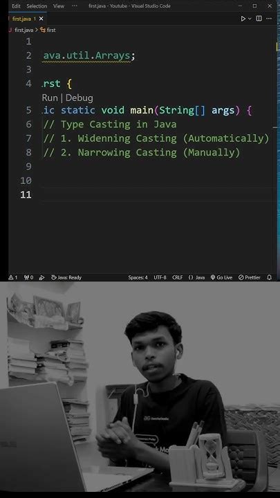 casting in java🙄👍 java trending viral coding ytshorts tranding