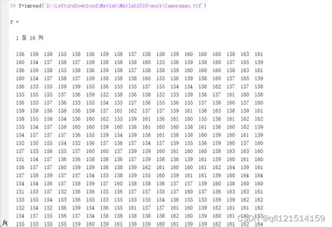 matlab图像图像处理学习笔记（图像读取、图像显示） matlab将照片数据读入矩阵 csdn博客