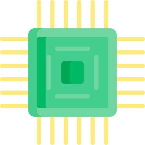 Chip Special Flat Icon Chip Special Flat Icon