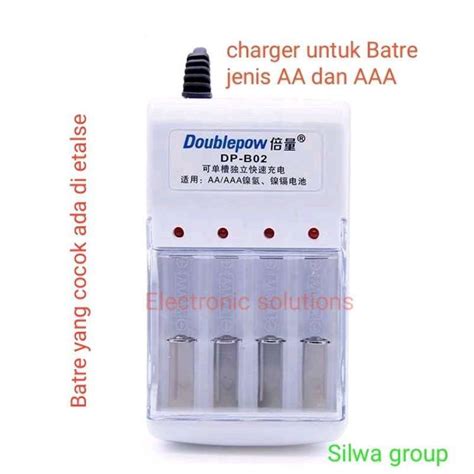 Promo Charger Batu Baterai AA Dan AAA Diskon Di Seller Silwa Electronic Solutions