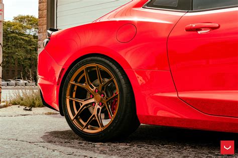 Chevy Camaro Ss 1le Hybrid Forged Series Hf 5 Vossen Wheels