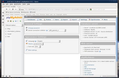 Centos Rhel Install And Configure Phpmyadmin Administration Of Mysql