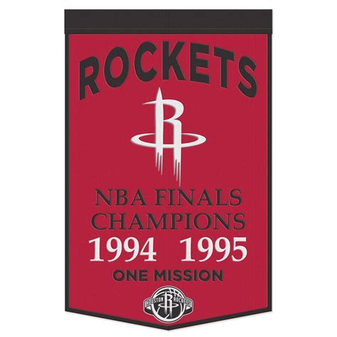 Wincraft Houston Rockets 24 X 38 Championship Banner Multicolor