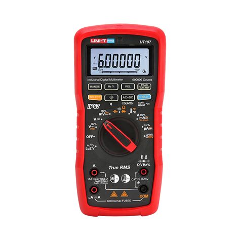 Ut197 Industrial Digital Multimeter Uni T Meters Test And Measurement Tools And Solutions