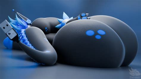 Rule 34 3d Anthro Ass Balls Big Balls Big Penis Blue Hair Breasts
