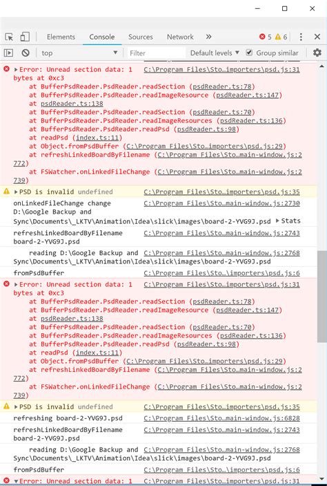 Alternate Photoshop Programs Result In Errors · Issue 1519 · Wonderunitstoryboarder · Github