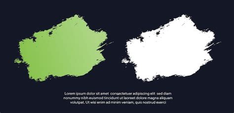 Premium Vector Set Of Grunge Splatter Effect