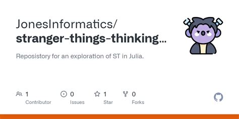 Github Jonesinformaticsstranger Things Thinking Cap Reposistory For