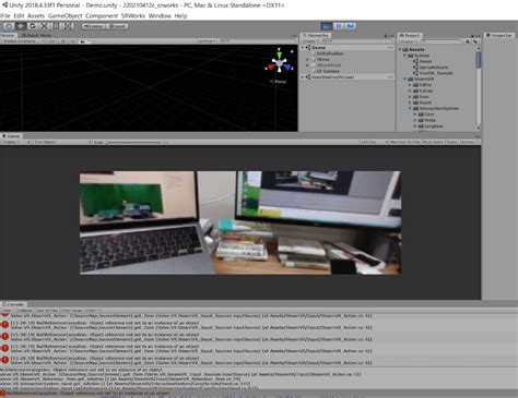 Unity Error SteamVR Vive Controller Binding Error VIVE SRWorks SDK VIVE Forum