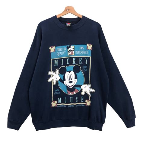 Pick Vintage 90s Mickey Mouse Crewneck Sweatshirt Mickey Sweater