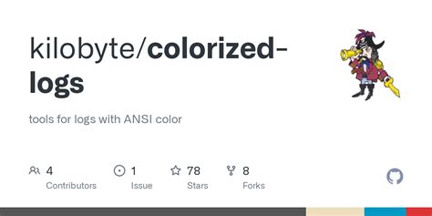 GitHub Kilobyte Colorized Logs Tools For Logs With ANSI Color