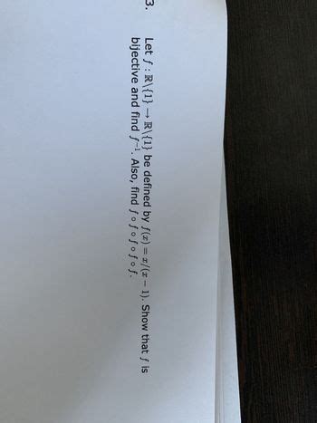 Answered Let ƒ R R be defined by bartleby