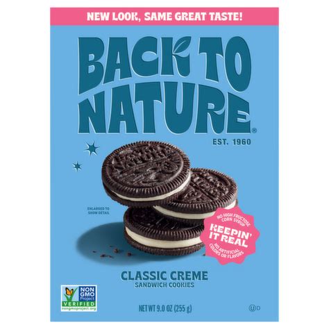 Back To Nature Classic Creme Sandwich Cookies Lunds And Byerlys