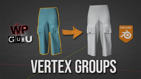 How To Transfer Vertex Groups Between Objects In Blender Youtube