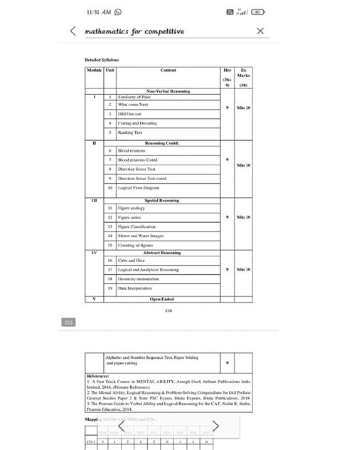 Mdc Maths 1st Module Pdf
