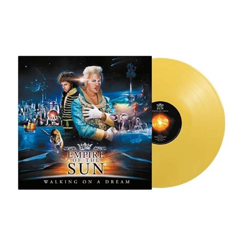 Empire Of The Sun Walking On A Dream Mustard Yellow Vinyl שבלול