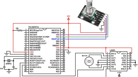 PIC16F877A Projects Simple Circuit