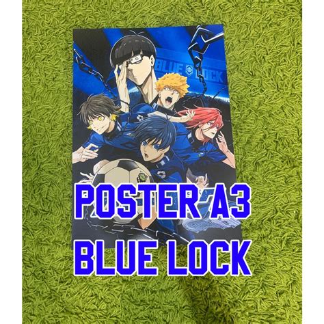 Jual Poster Anime Blue Lock Ukuran A3 Shopee Indonesia