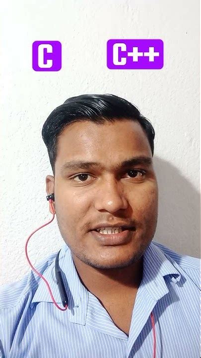 Different Between C Language And C Language📢 Shorts Youtube