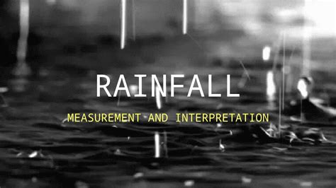 Pptx Rainfall Measurement And Interpretation Dokumen Tips