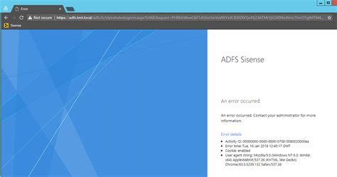 setting up sso saml 2 0 with adfs