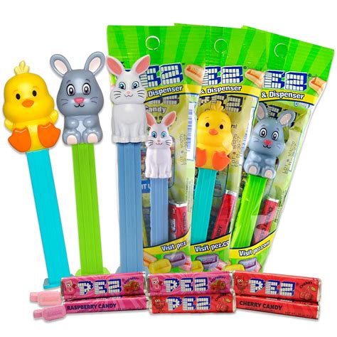 Easter Pez Candy Dispenser 3 Pack Pez Dispensers Bulk Easter Basket