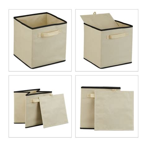 Buy Set Of 6 Fabric Storage Boxes Here
