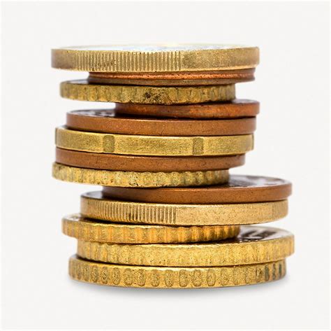 Coin Stack Isolated Graphic Psd Free Psd Rawpixel